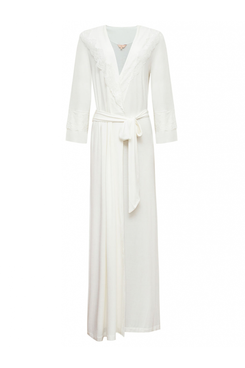 Conjunto camisola e Robe Longo New Eternite Off White